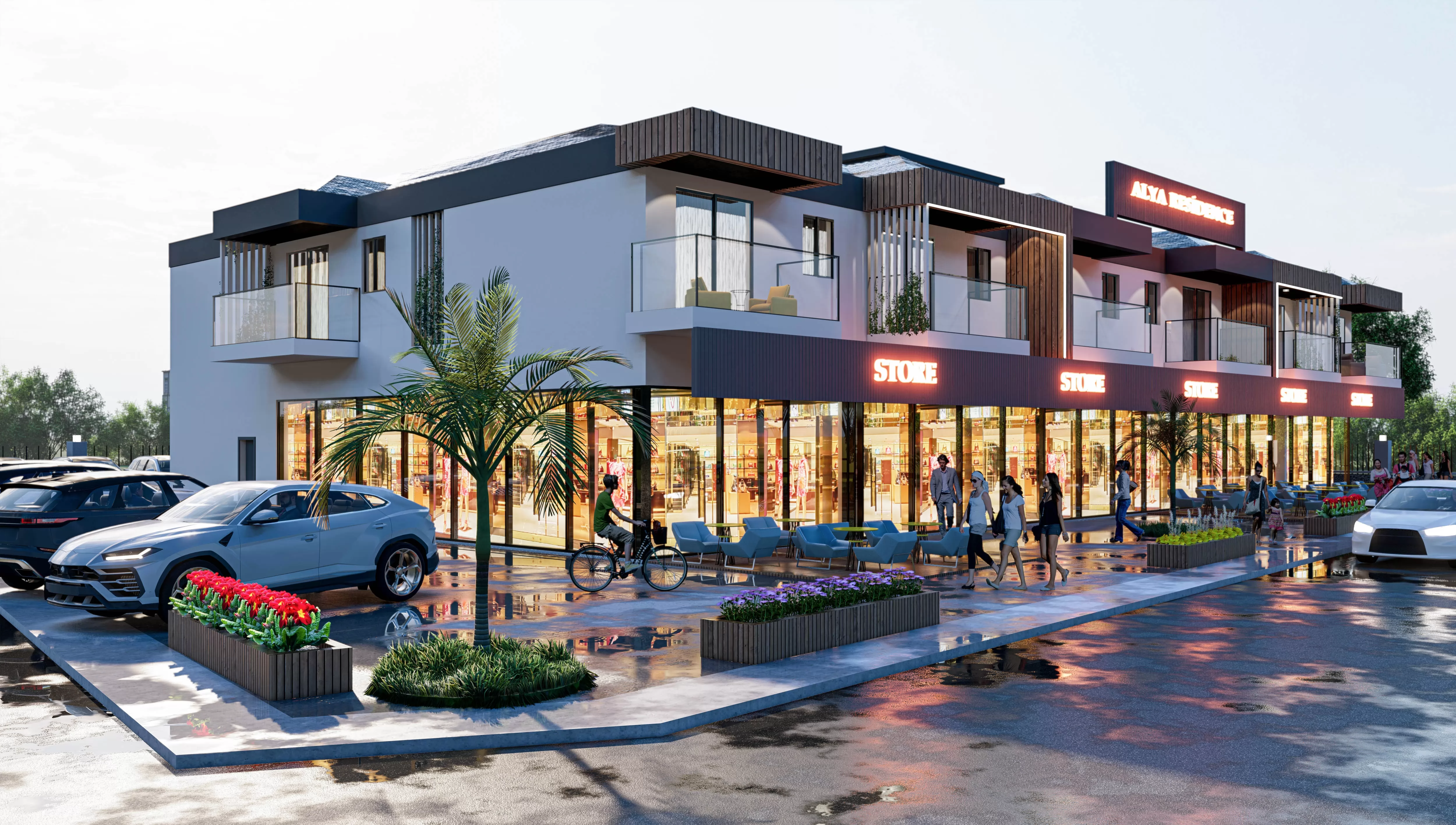 MUĞLA MİLAS ALYA REZİDANS | MİMARLIK |İÇ MİMARLIK |3D TASARIM |MİMARİ ...